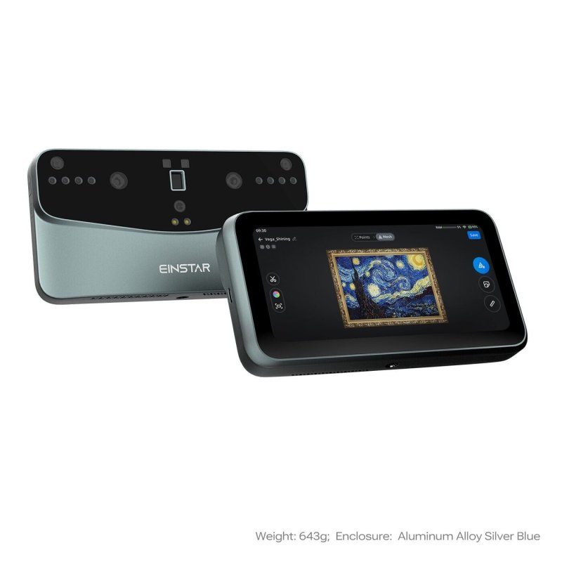 EINSTAR VEGA silver blue 3D SCANNER, 1.899,00